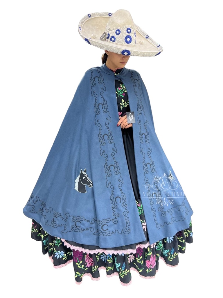 RUANA DAMA ESCARAMUZA - Vestir Charro PM
