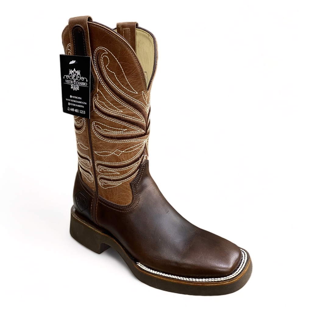 BOTA RODEO PULL UP CAFE | Vestir Charro