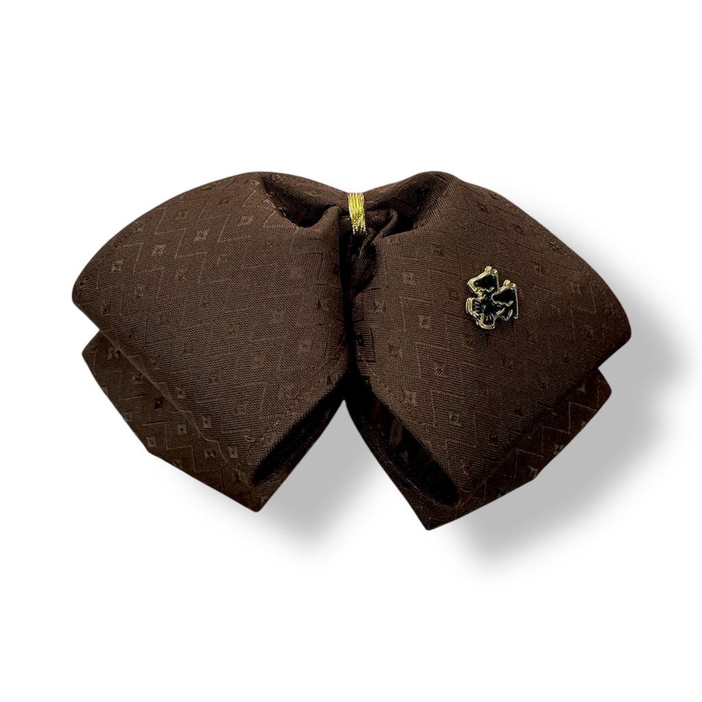 Moño Charro Cafe Liso - Vestir Charro PM